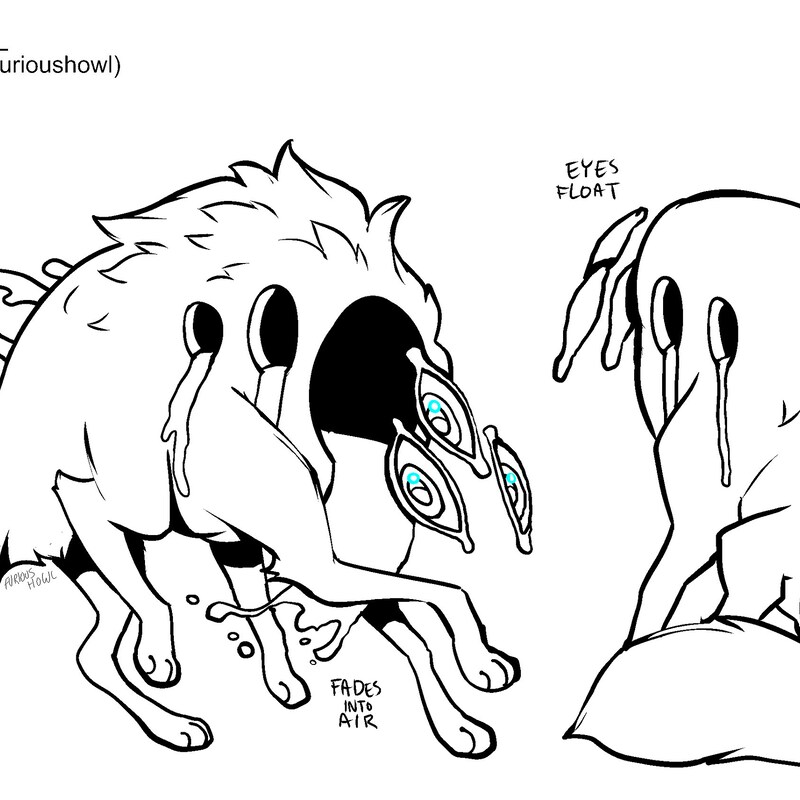 Wolf Ref Sheet Base - Etsy