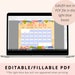 Editable Monthly Calendar 2024 2025, 12 Month, Back to School, Holiday ...