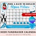 Editable Cheer Pick a Date to Donate, Cheer School Donate, Canva ...