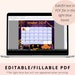 Editable October 2024 Calendar Printable, Trick or Treat, Halloween ...