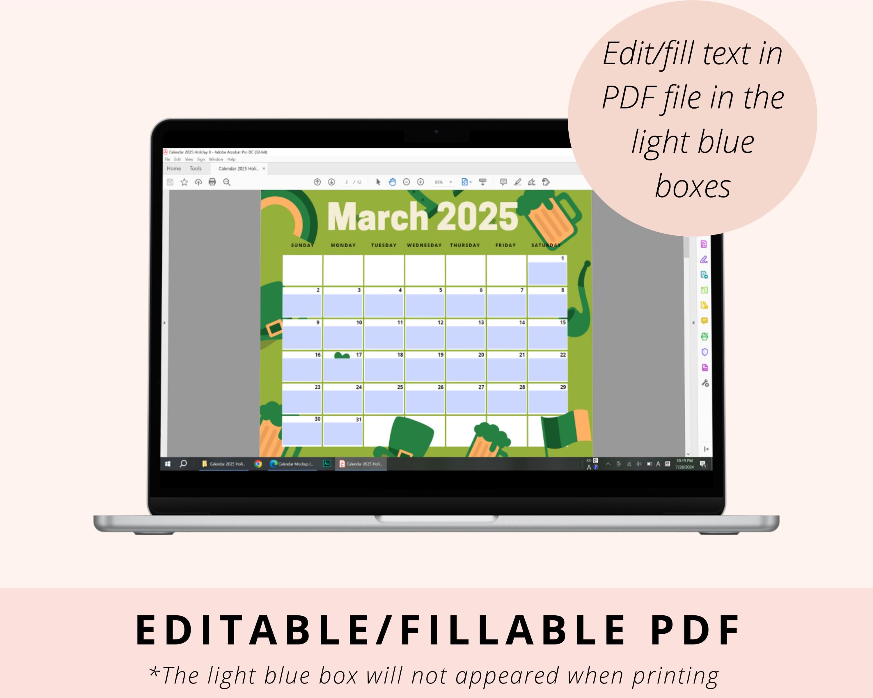 Editable Calendar 2024 2025, School Year Calendar, Kid Calendar ...