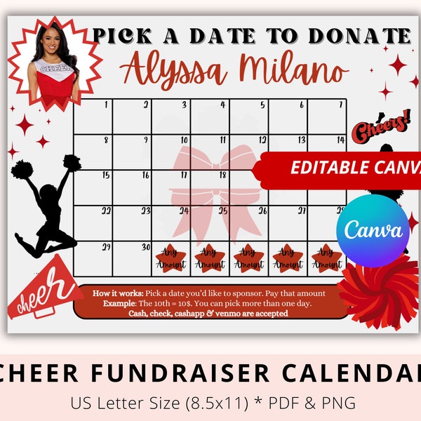 Calendar Template - Etsy