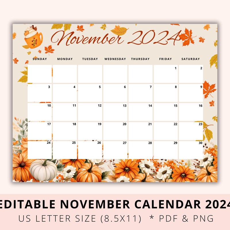 2024 Calendar - Etsy