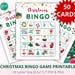 Christmas Bingo Game Printable, Break the Ice, Christmas Bingo Pattern ...