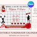 Editable Cheer Pick a Date to Donate, Cheer School Donate, Canva ...