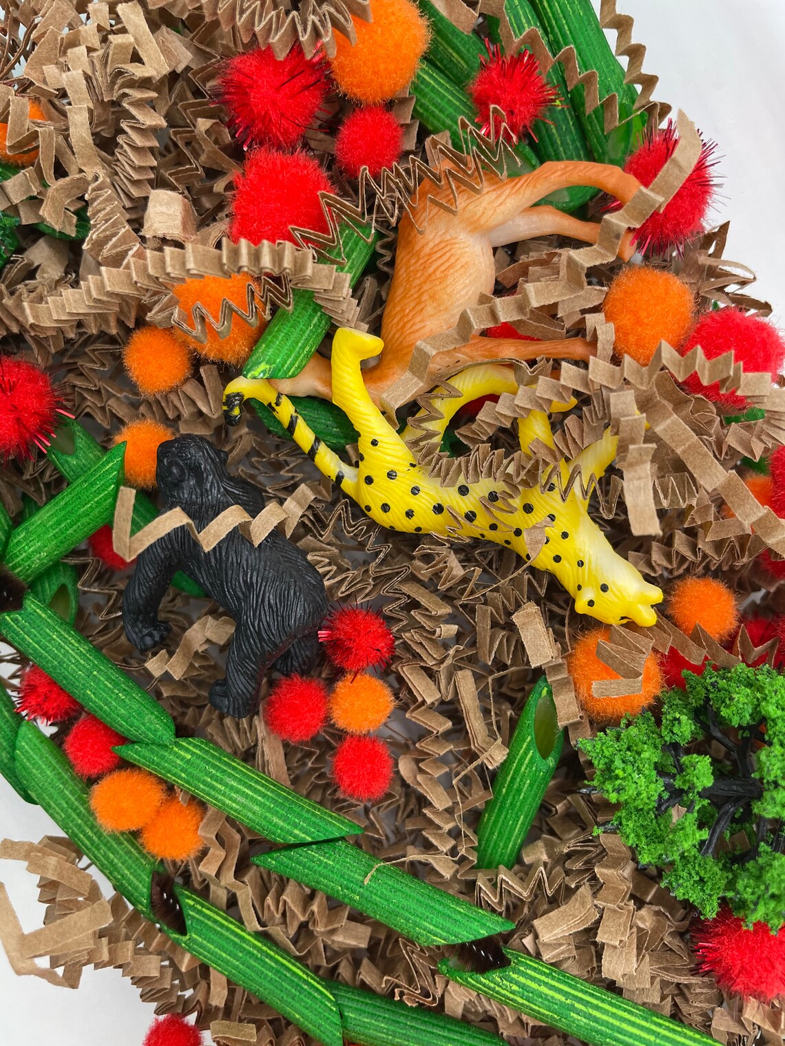 Animal Sensory Bin Safari Sensory Bin Jungle Sensory Bin Sensory Kit ...
