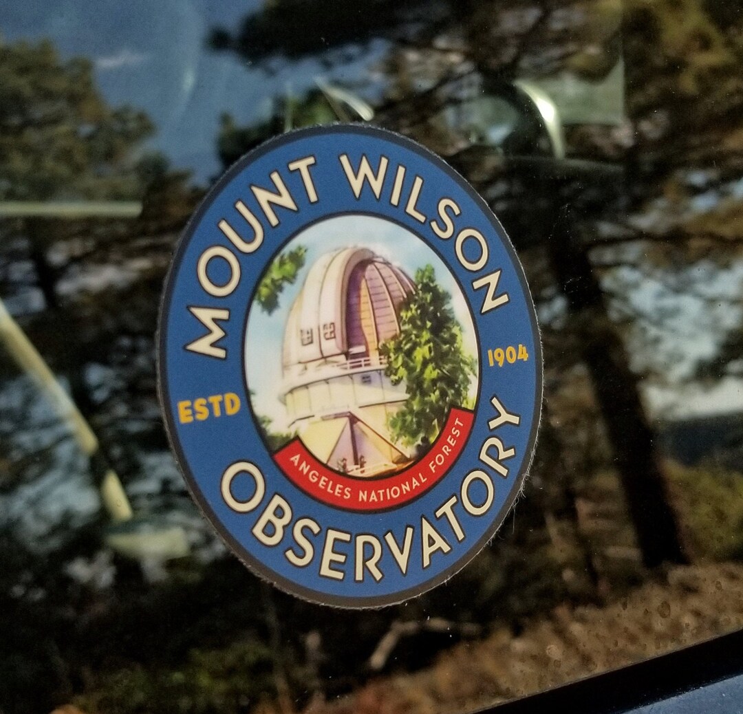Mt Wilson Observatory Sticker - Etsy
