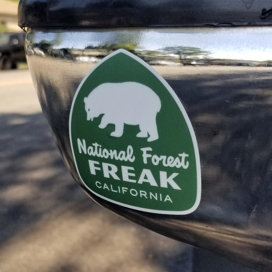 National Forest Freak Sticker - Etsy
