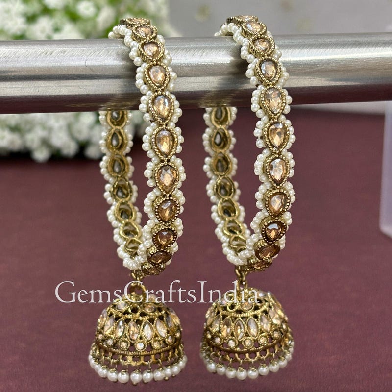 Jhumka Bangles - Etsy