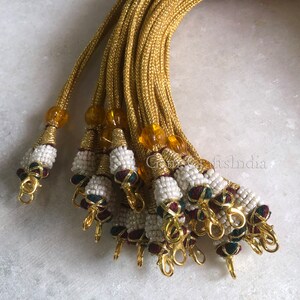 Indian Back Ropes Cord for Necklace Jewelry Multi Color Adjustable ...