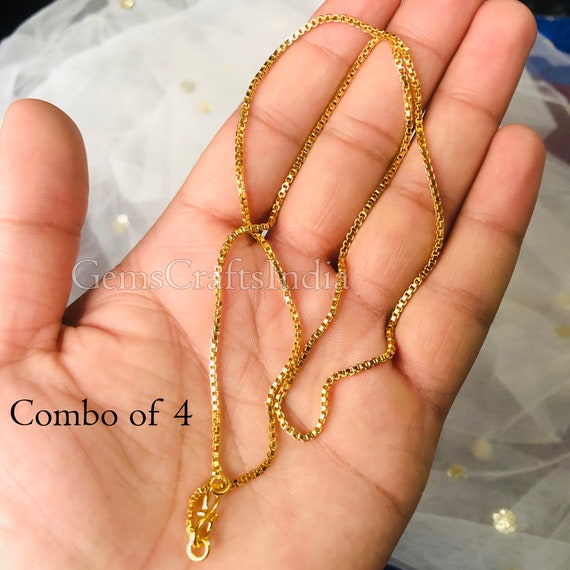 Indian Gold Chain Designs For Women