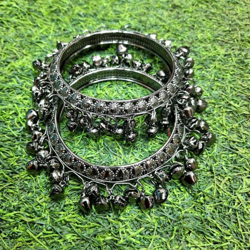 Oxidized Bangles - Etsy