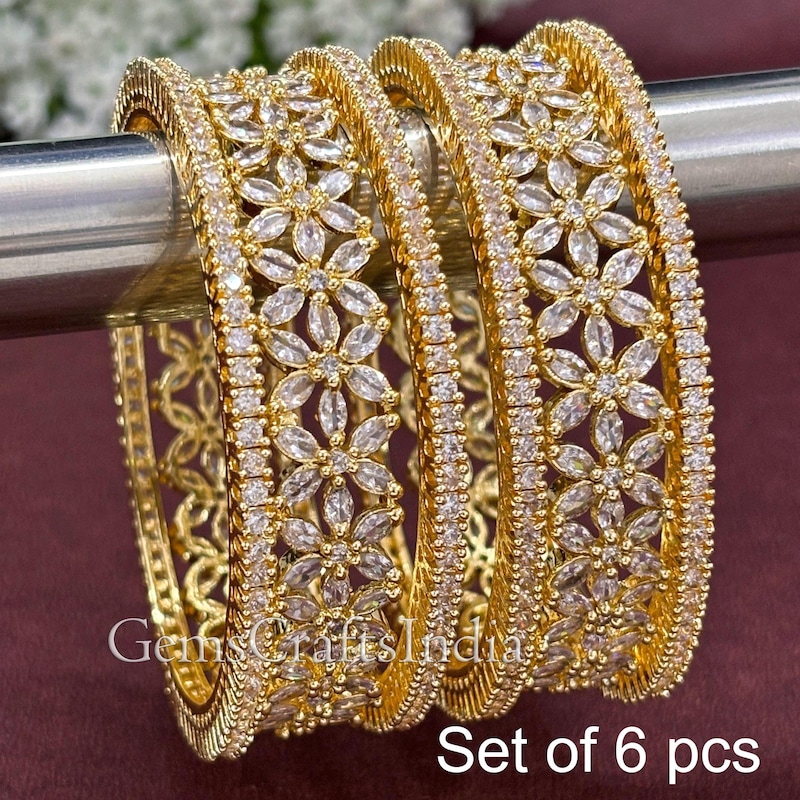 Silver Rain Bangle - Etsy