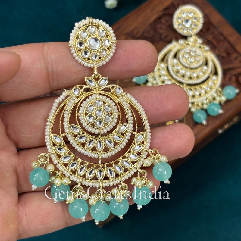 Indian Earrings - Etsy