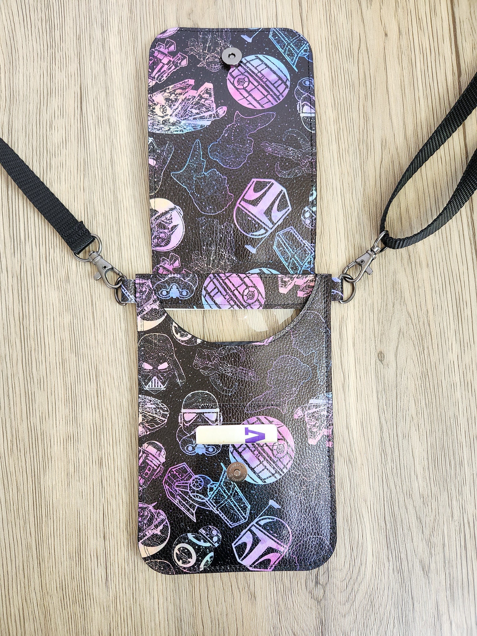 Minimalist Crossbody Phone Pouch in Fun, Character Print - Etsy