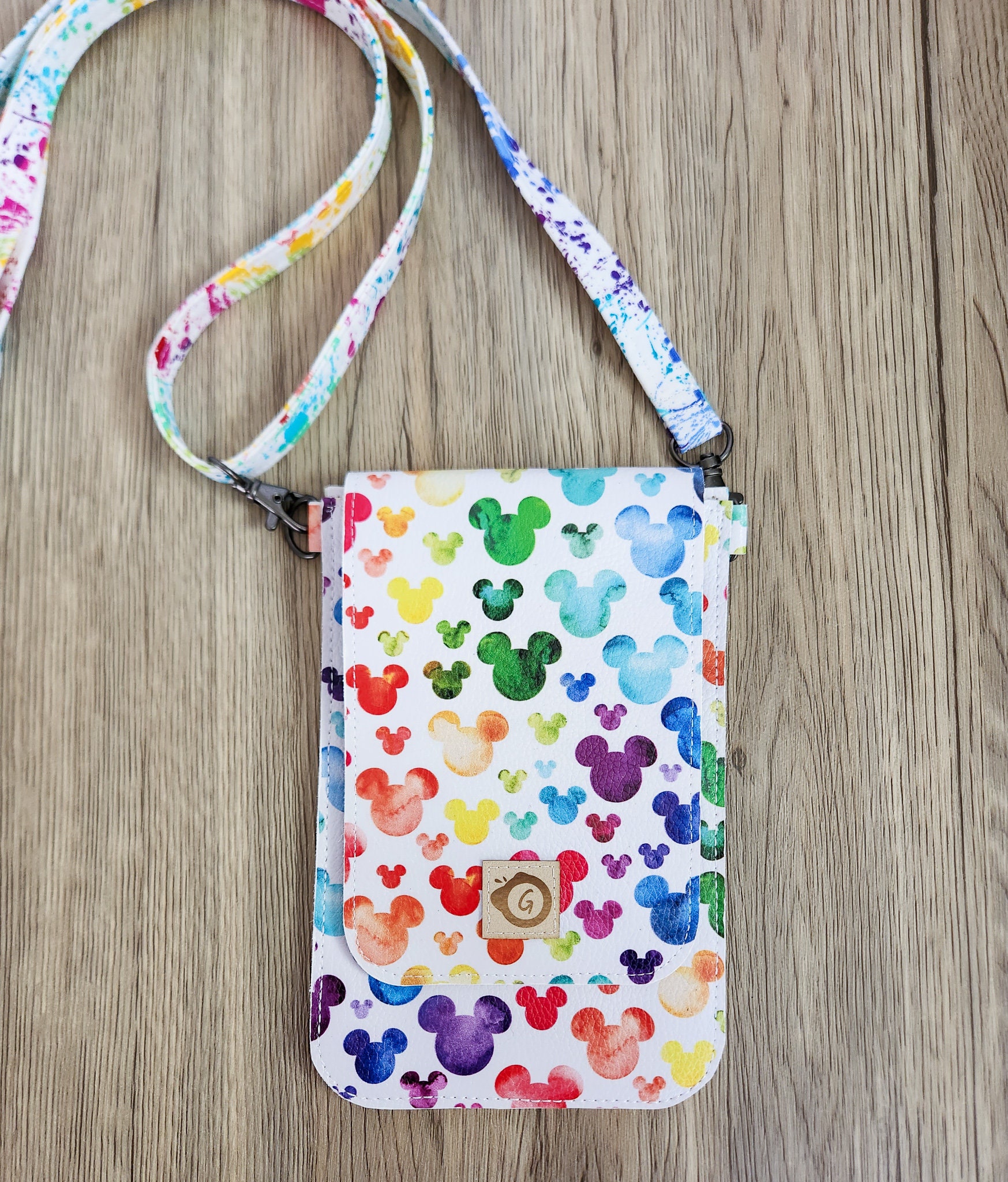 Minimalist Crossbody Phone Pouch in Fun, Character Print - Etsy