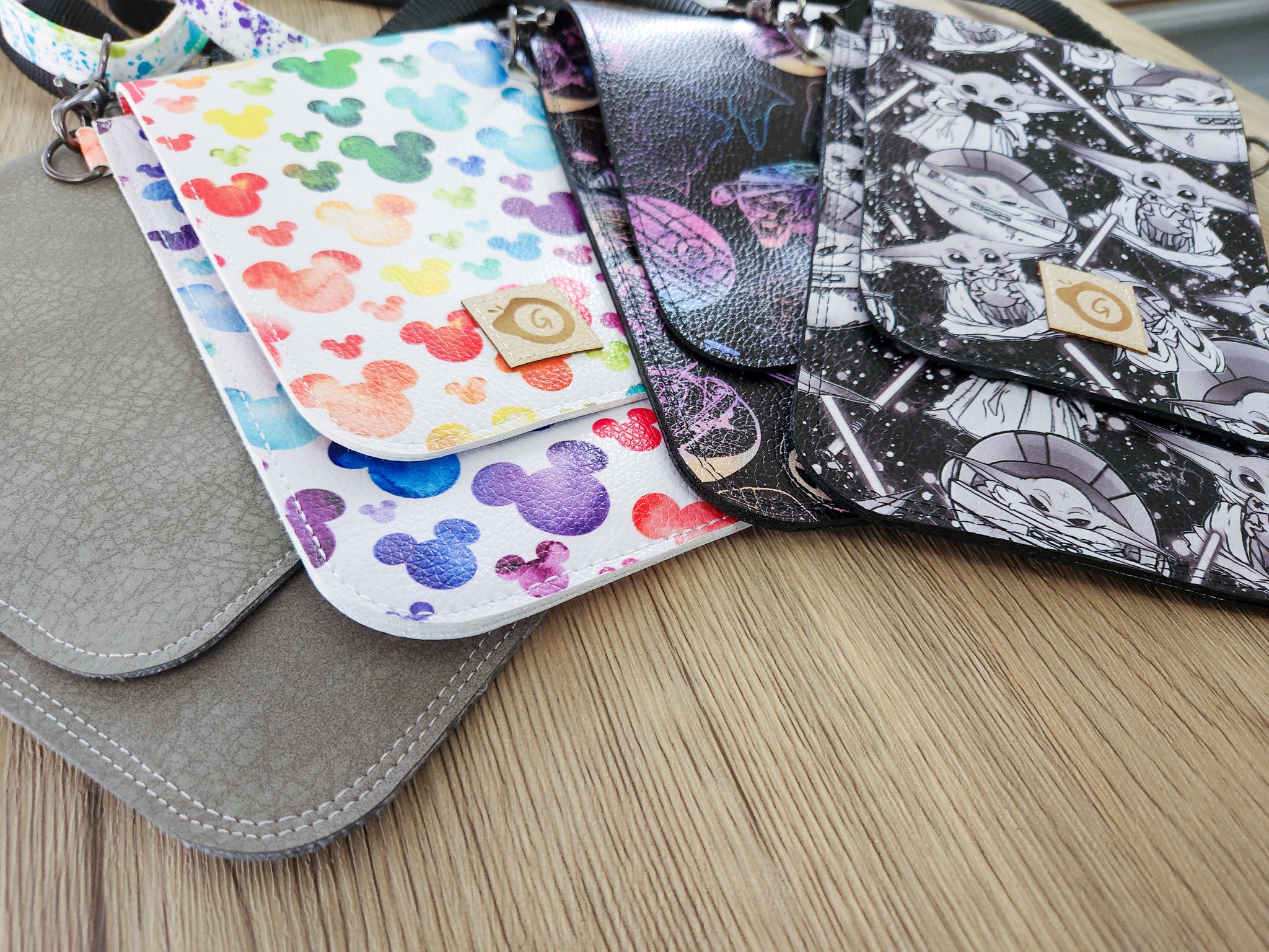 Minimalist Crossbody Phone Pouch in Fun, Character Print - Etsy