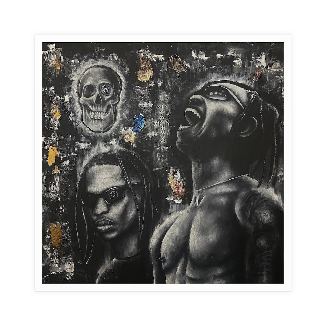 Travis Scott Art Print - Etsy