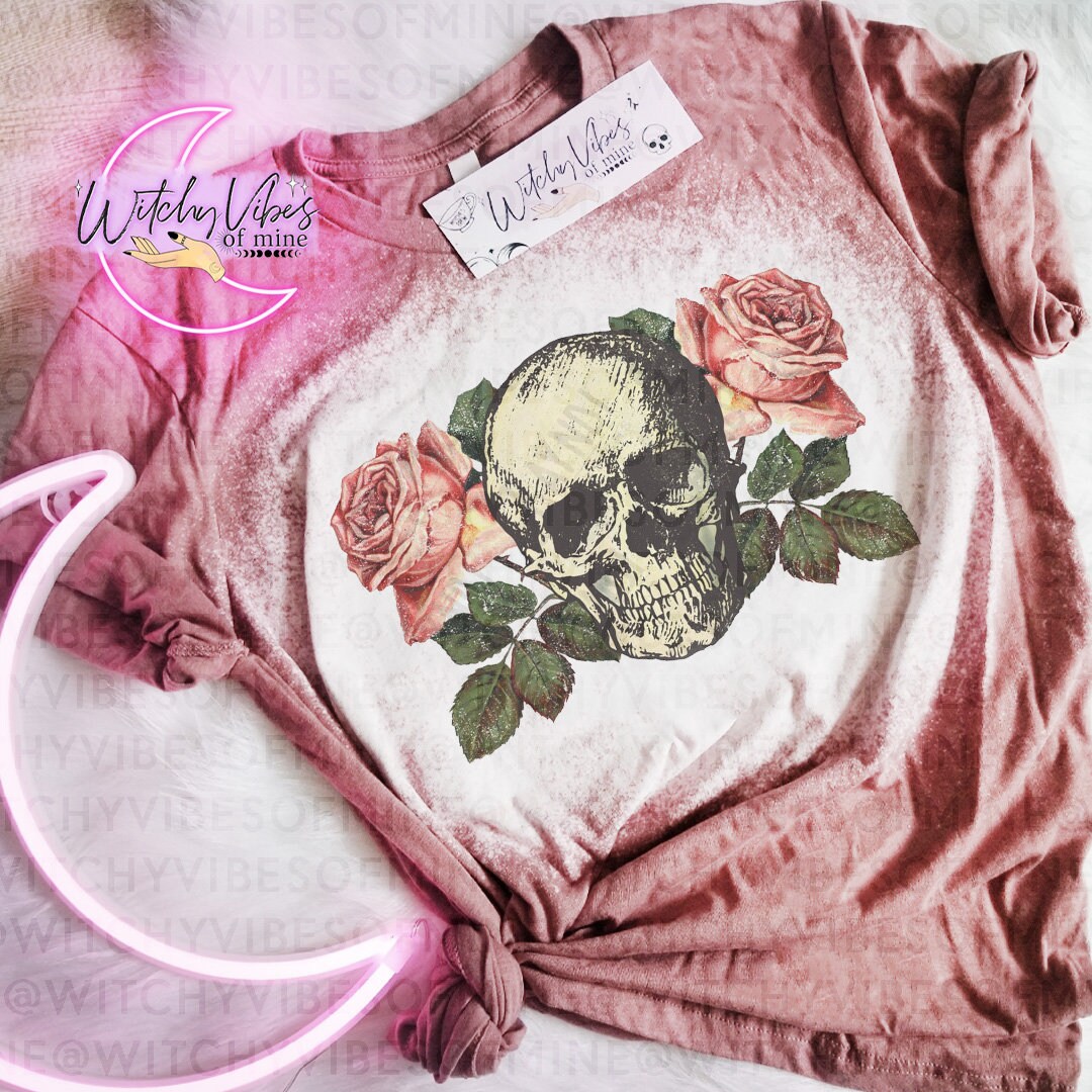 Vintage Skull and Rose Shirt Skull Rose Tattoo Shirt Skull - Etsy Australia