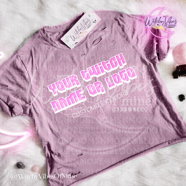 Animated Twitch Name Overlay - Etsy