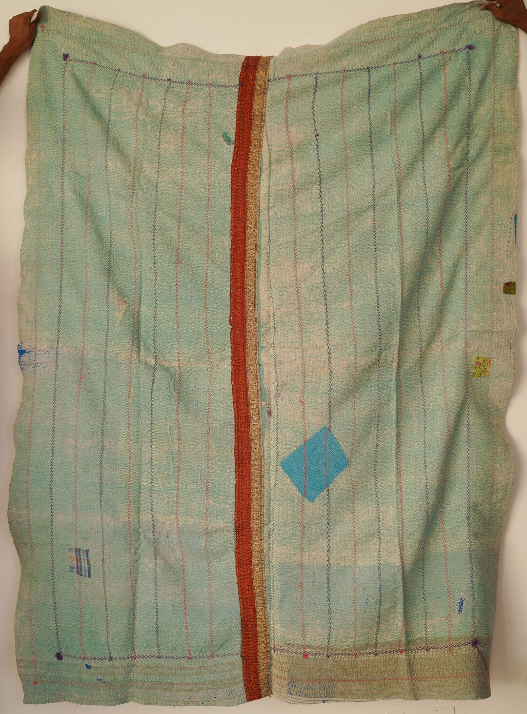 High-grade Indian Kantha QUILT, Made in India Kantha Quilts, Bohemian ...