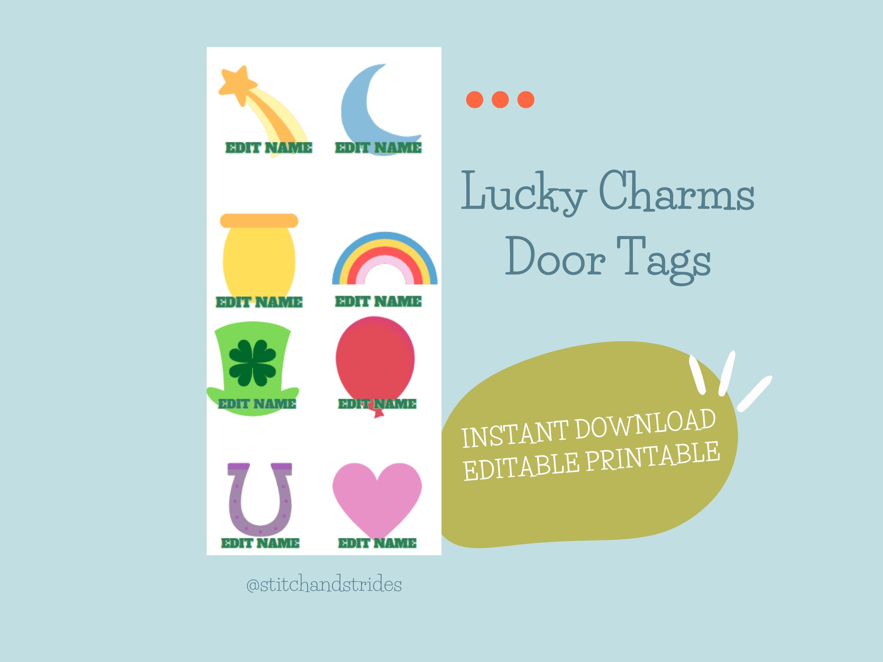Cereal | RA Door Decorations & Classroom Name Tags | Customizable ...