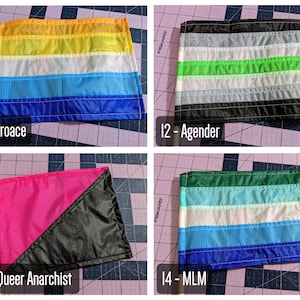 Custom Mini Hand Flag Pride Flags - Queer Made, Handmade - Gay, Lesbian ...