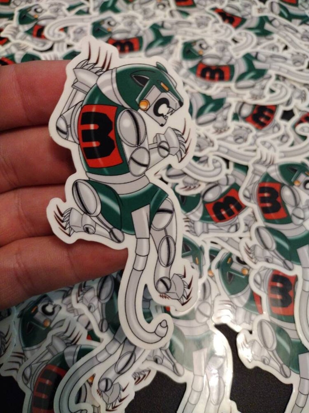 Green Lion Voltron Lion Traditional American See Through Vinyl Sticker - Etsy