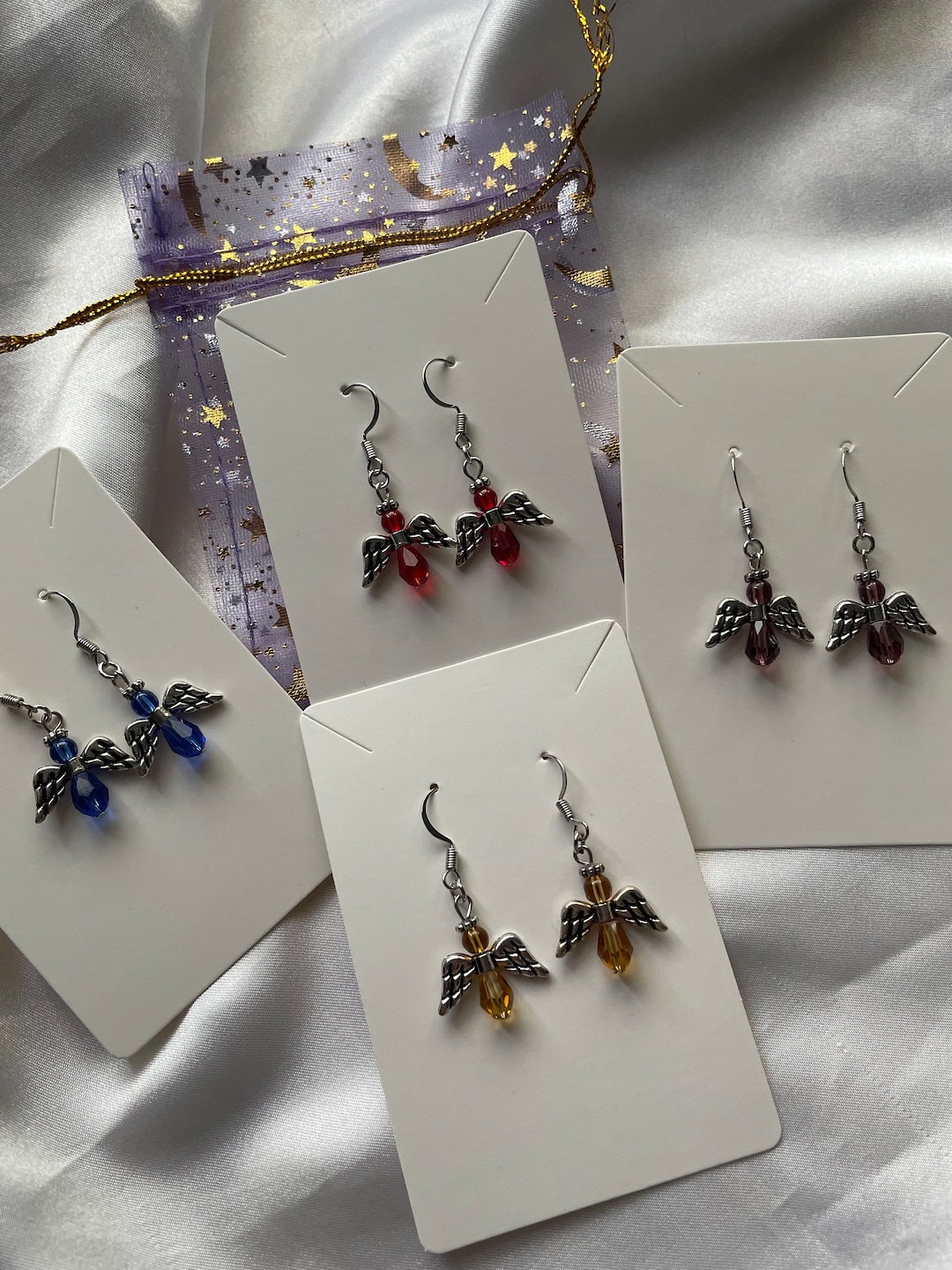 Mamas Angel Earrings Gummy Bear Earrings Gift Accessory - Etsy