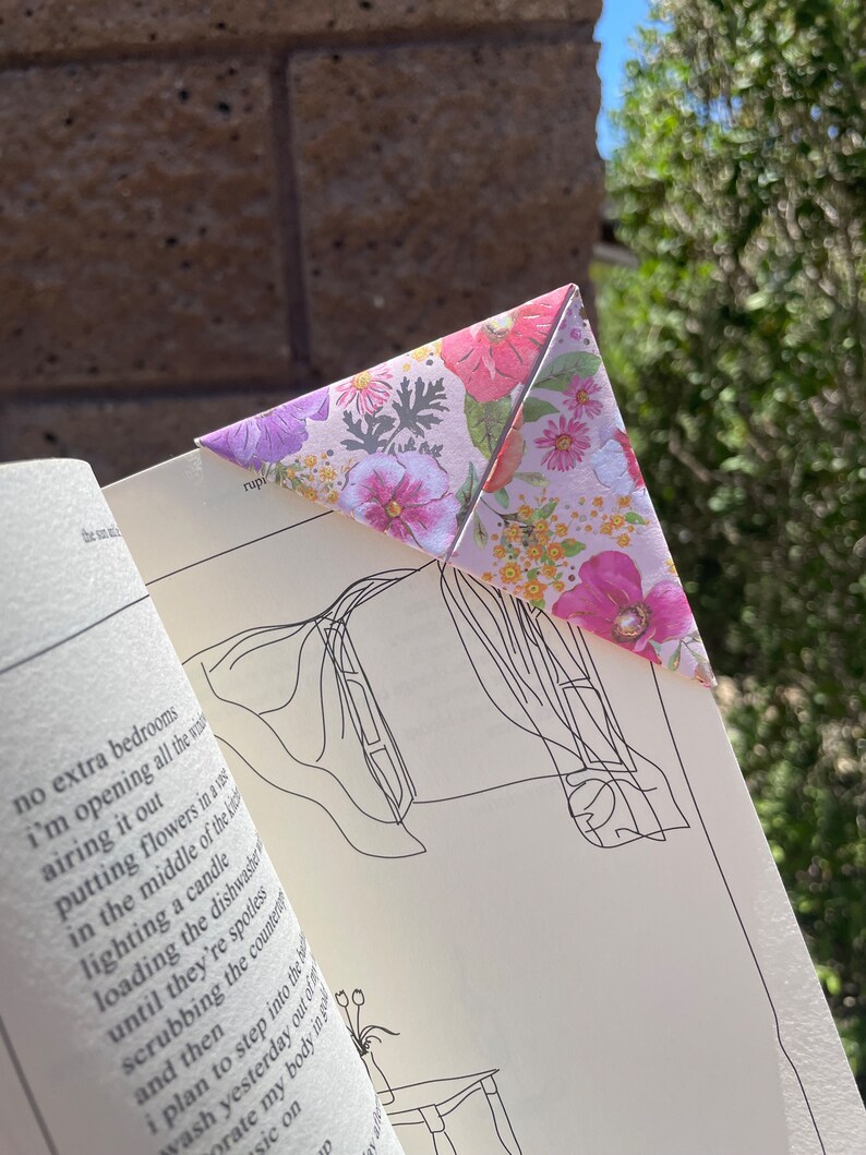 100 Origami Patterned Bookmarks Grab Bag Japanese Crafts Booklovers - Etsy