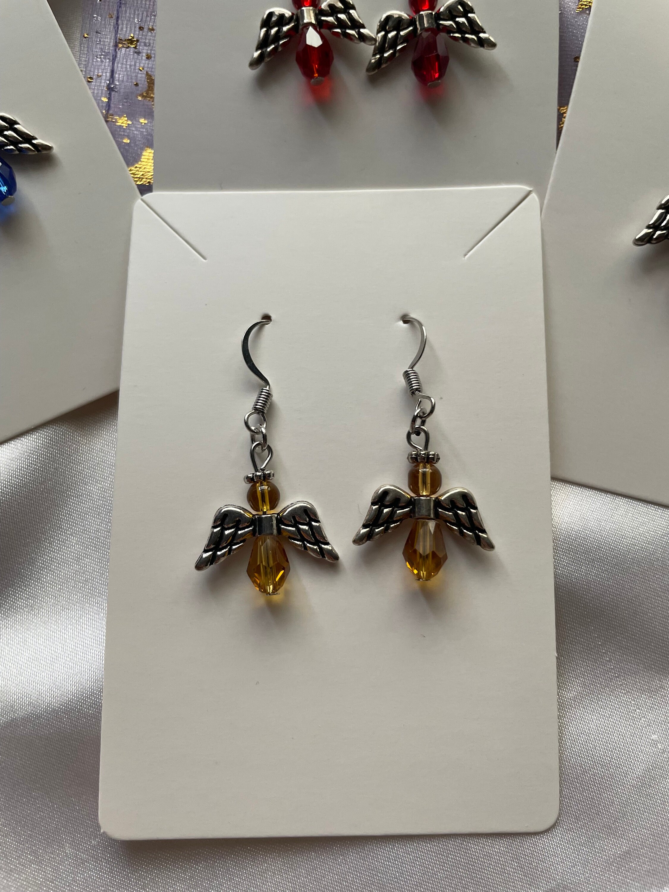 Mamas Angel Earrings Gummy Bear Earrings Gift Accessory - Etsy