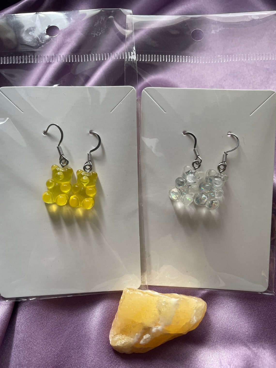 Mamas Angel Earrings Gummy Bear Earrings Gift Accessory - Etsy
