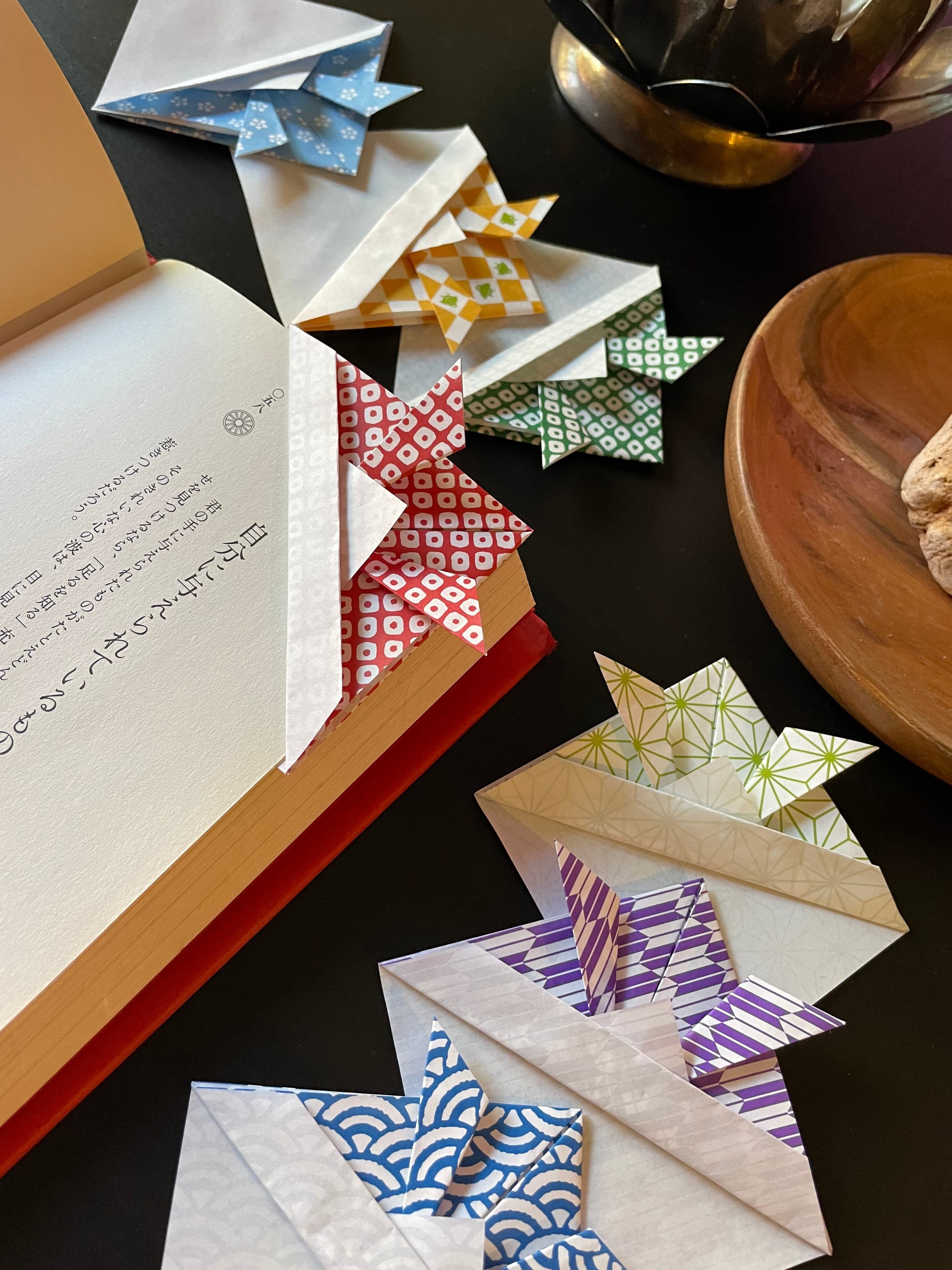 Samurai Origami Corner Bookmarks | Traditional Japanese Gift ...