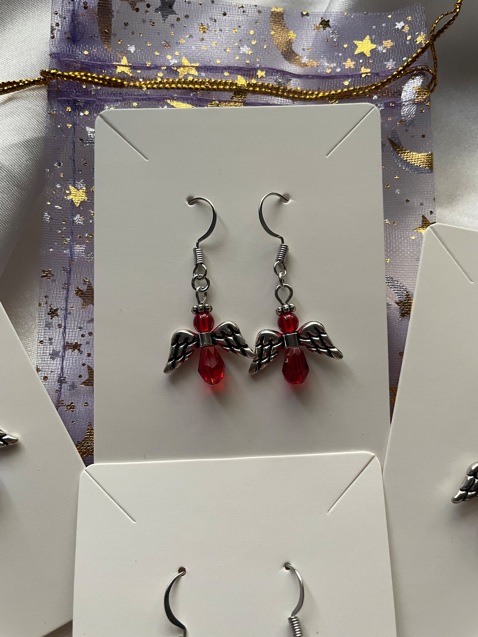 Mamas Angel Earrings Gummy Bear Earrings Gift Accessory - Etsy