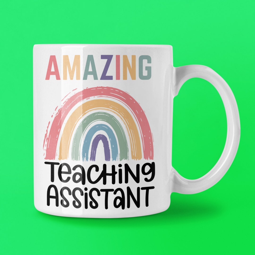 Unique T A Gift, Amazing Teaching Assistant Gift, Awesome TA Mug ...