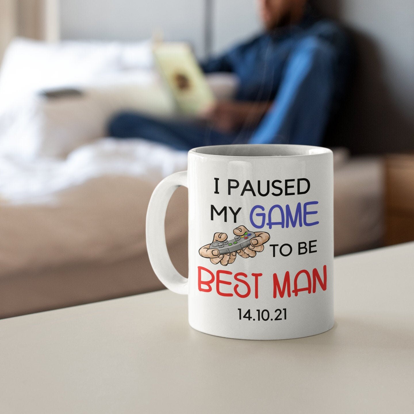 Best Man Coffee Mug, Personalized Best Man Gift From Groom, Bestman ...