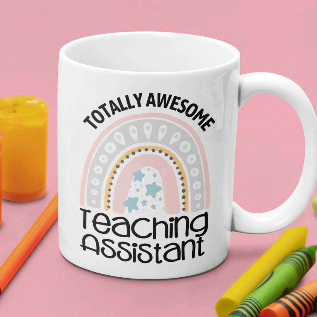 T A Gift, Totally Awesome Teaching Assistant Gift, Awesome TA Mug ...