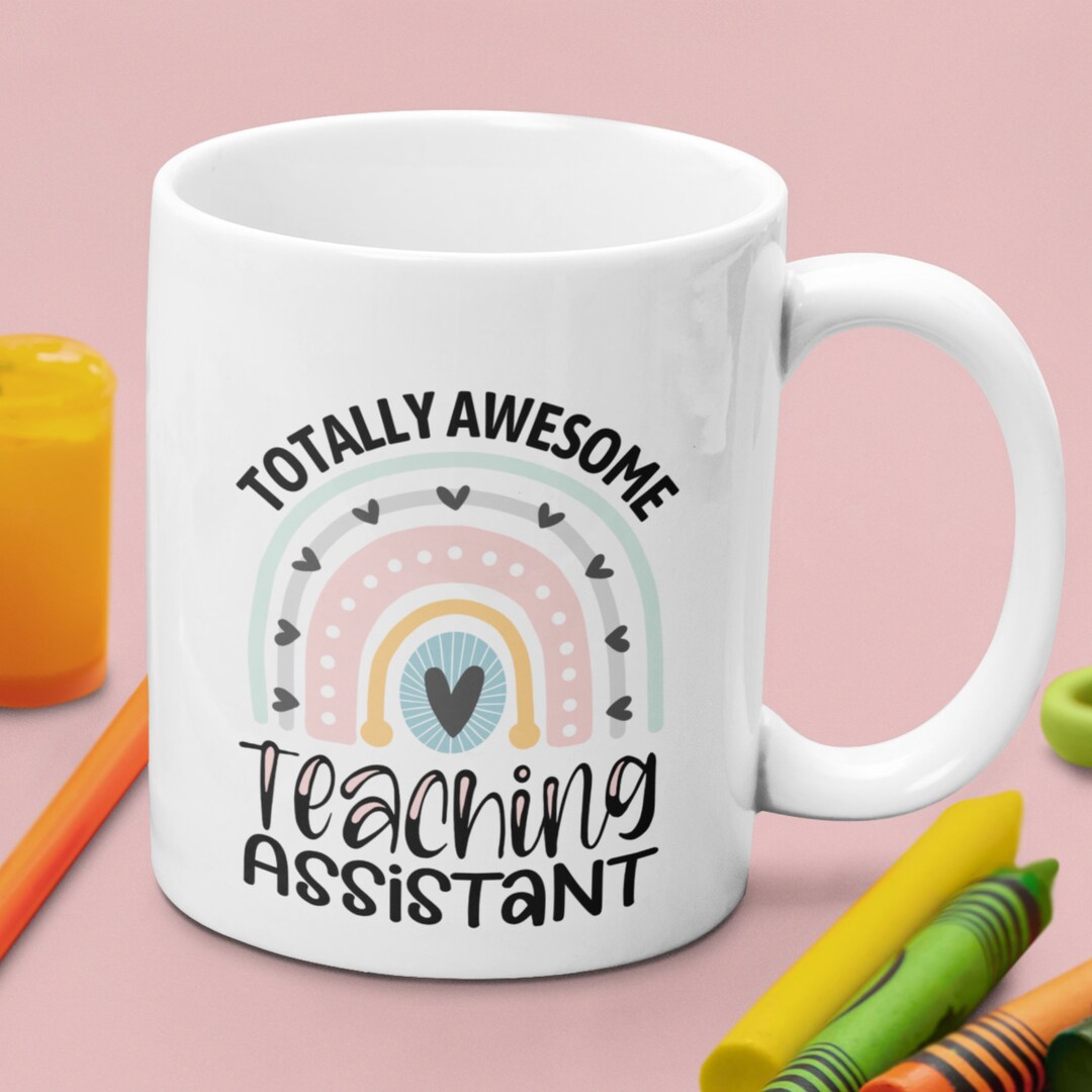 T A Gift, Totally Awesome Teaching Assistant Gift, Awesome TA Mug ...