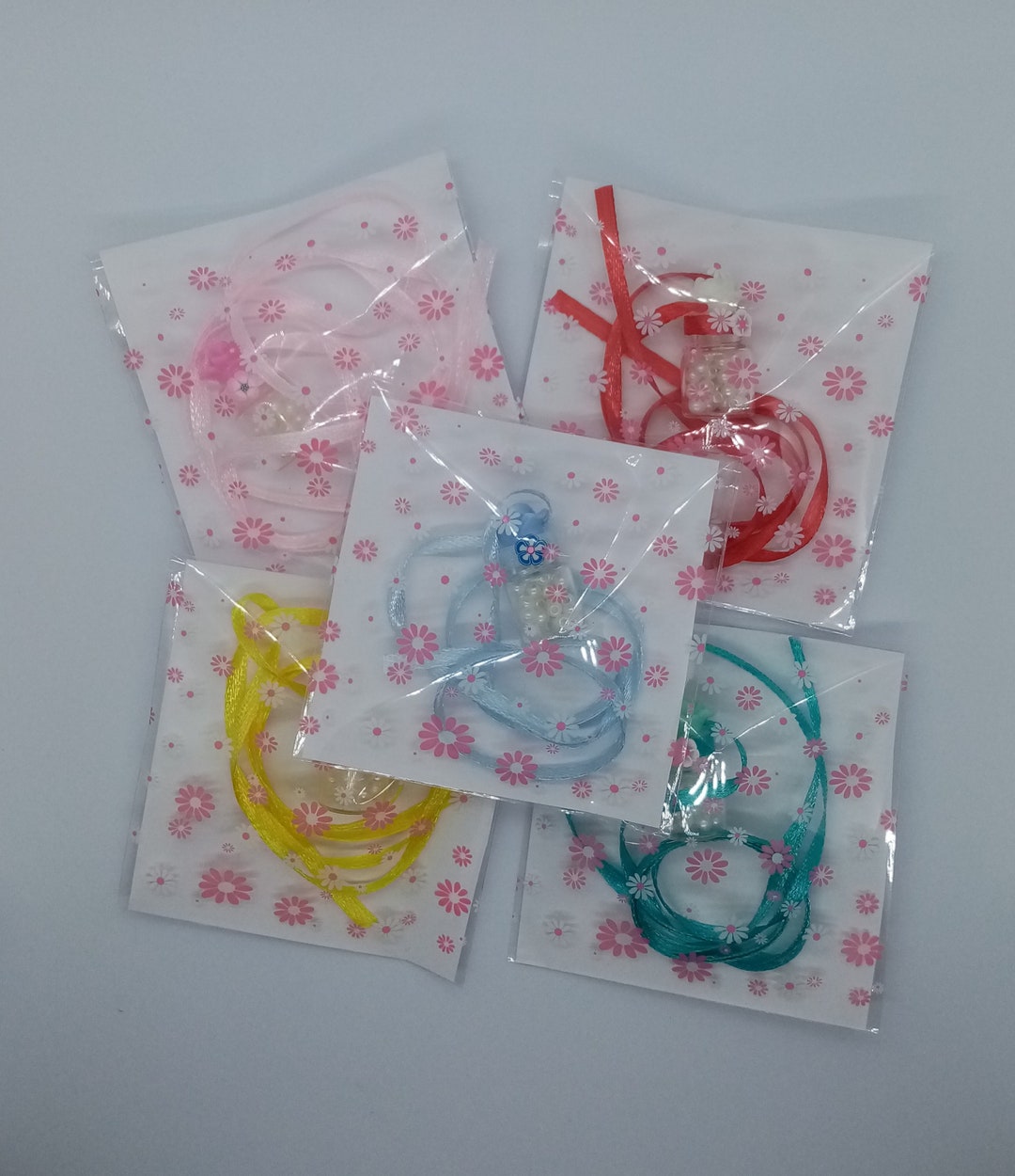 Tiny Filled Jar Charm Party Favours Set of 5 - Etsy