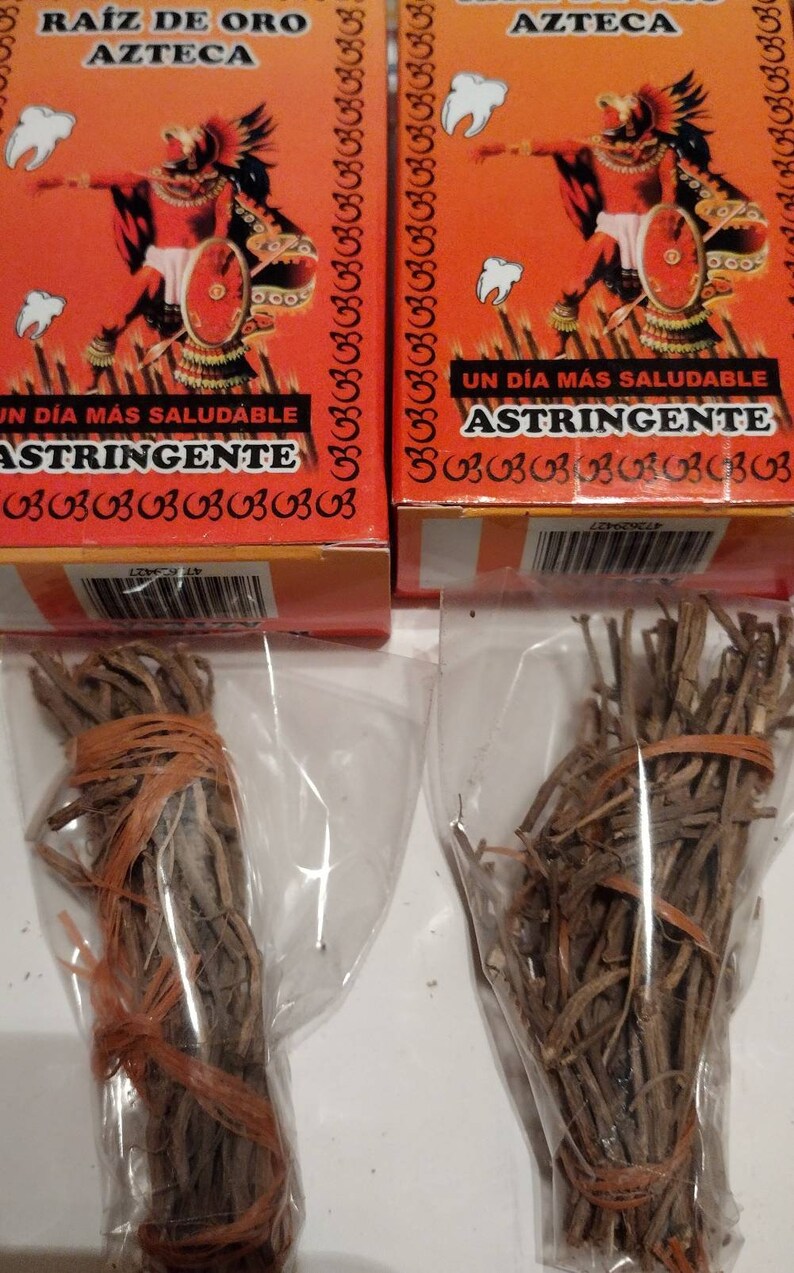 Raiz Azteca Chilcuague Raiz de Oro ASTRINGENTE Dolor Dientes - Etsy España
