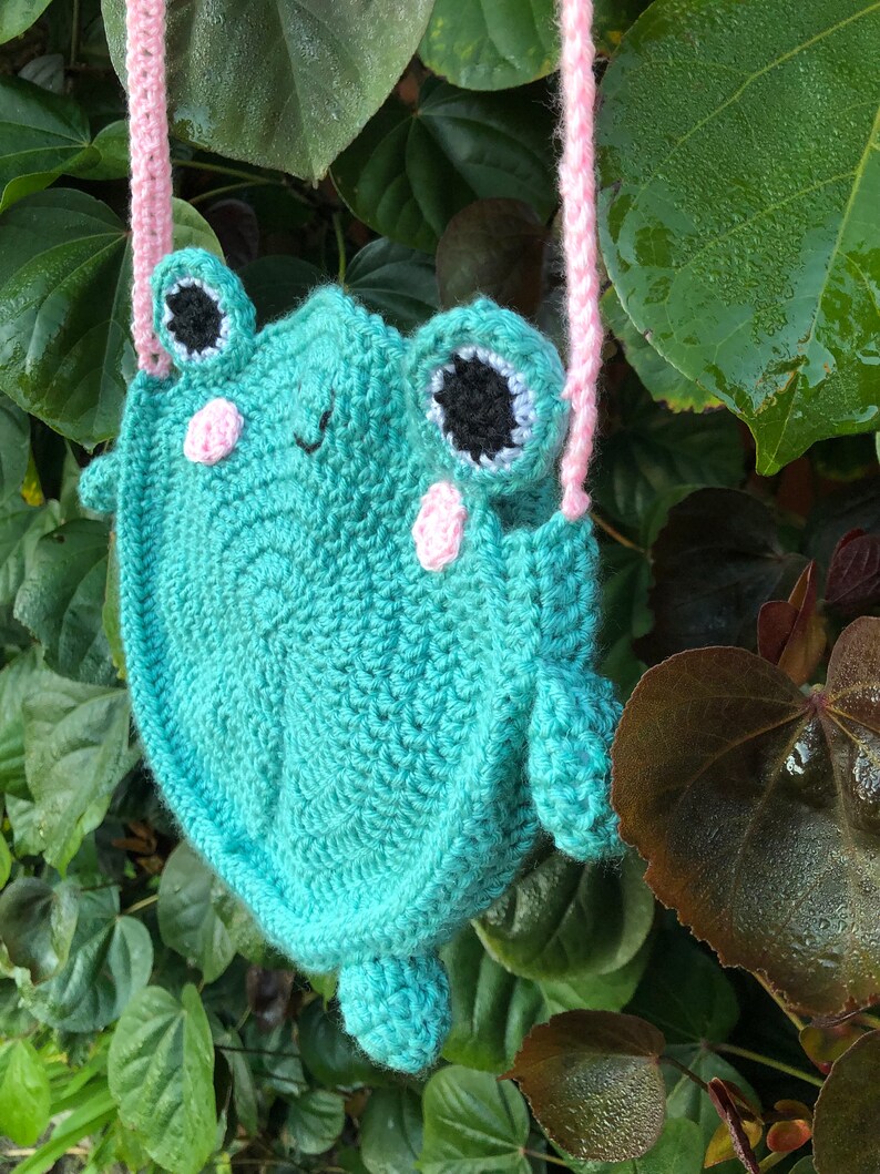 Frog Crossbody Bag Crochet Pattern | Etsy