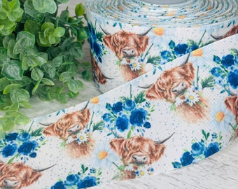 Highland Cow Ribbon - Etsy