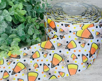 Candy Corn Ribbon Wired - Etsy