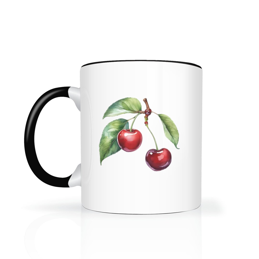 Coquette and Cherries Coffee Mug: Stylish and Charming Cherry-themed ...