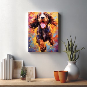 Cocker Spaniel Dog Animal Canvas Print | Gift for Cocker Spaniel Dog ...