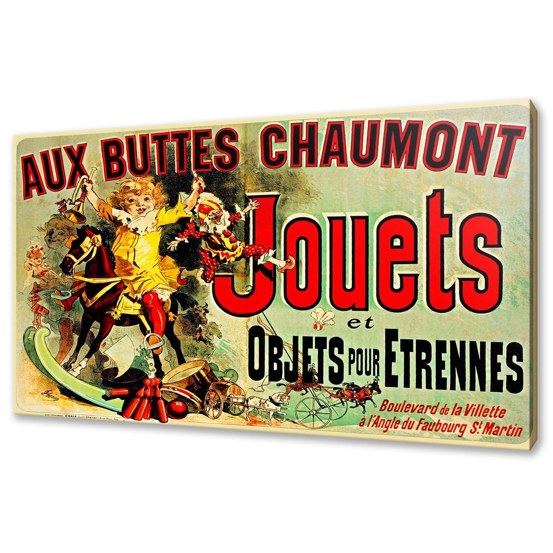 French Poster From Friends Wall Art Canvas Print Home Decor Handmade ...