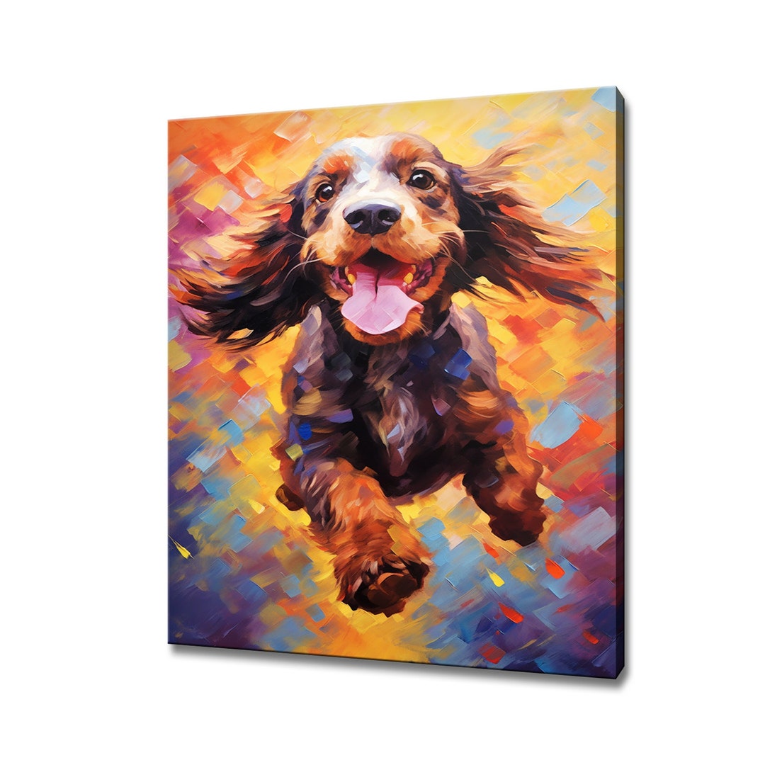 Cocker Spaniel Dog Animal Canvas Print | Gift for Cocker Spaniel Dog ...
