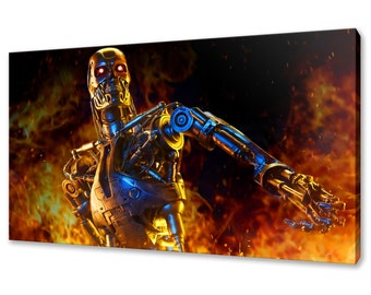 Terminator Wall Art | Etsy