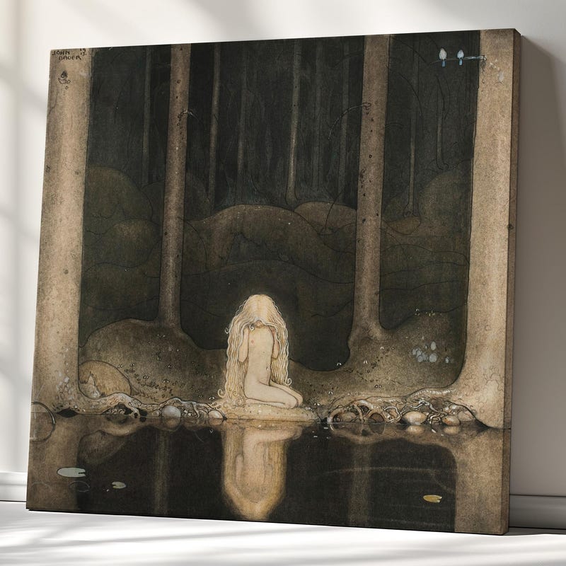 John Bauer Framed Art - Etsy UK