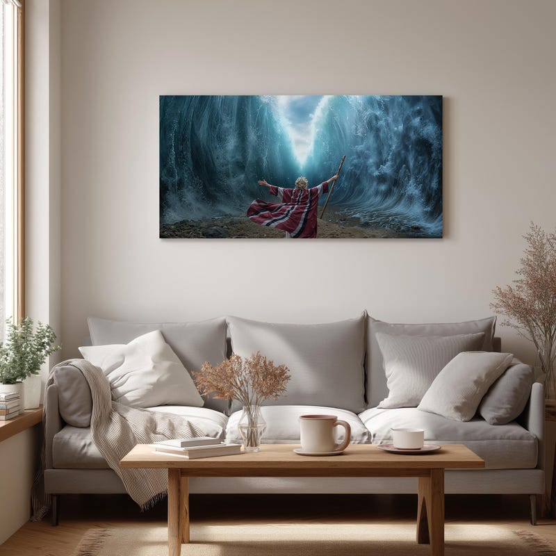 Moses Jewish Red Sea - Etsy UK